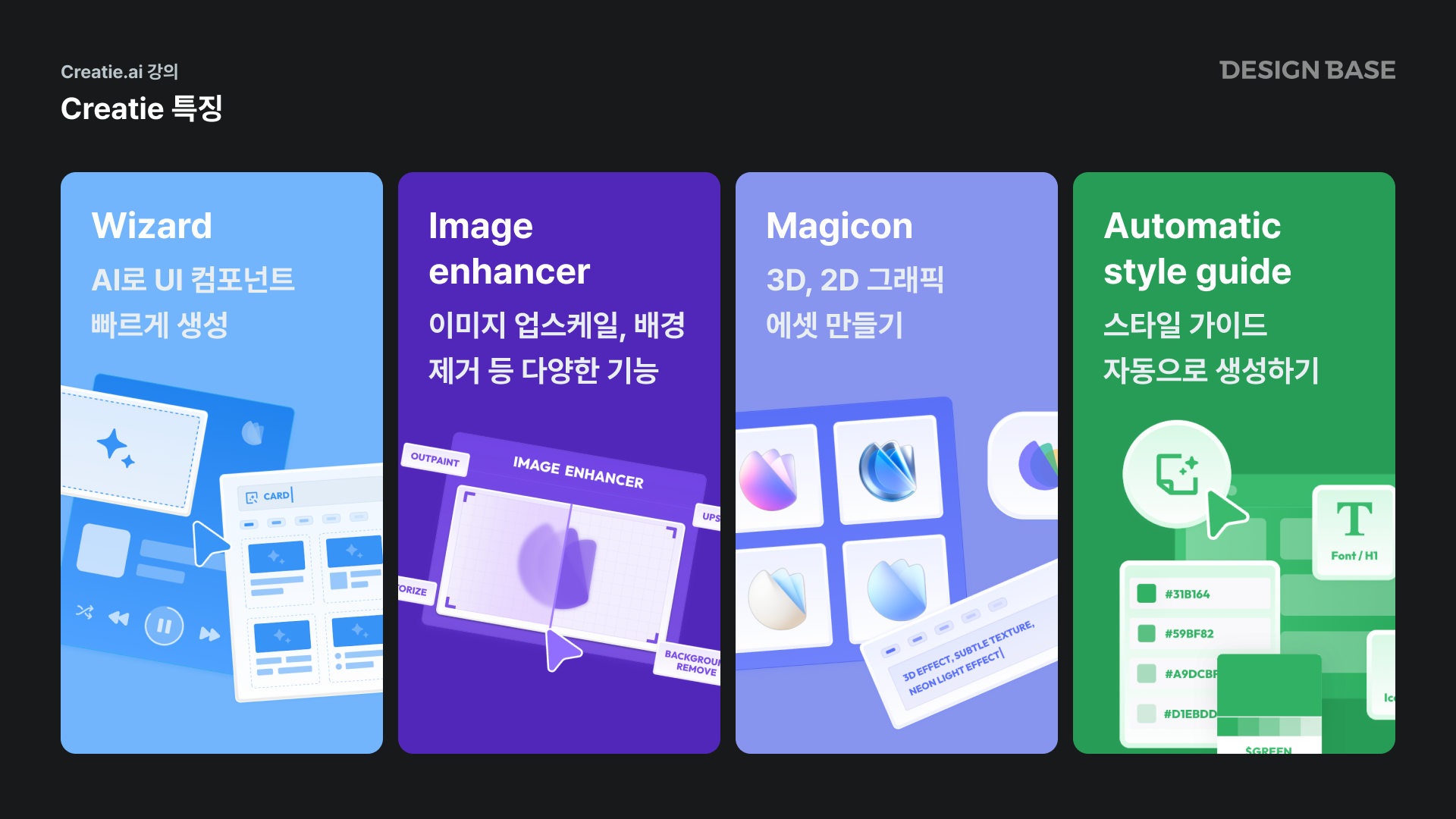 새롭게 뜨는 Creatie ai 알아보기 – Creatie 강좌 1-1 | 디자인베이스