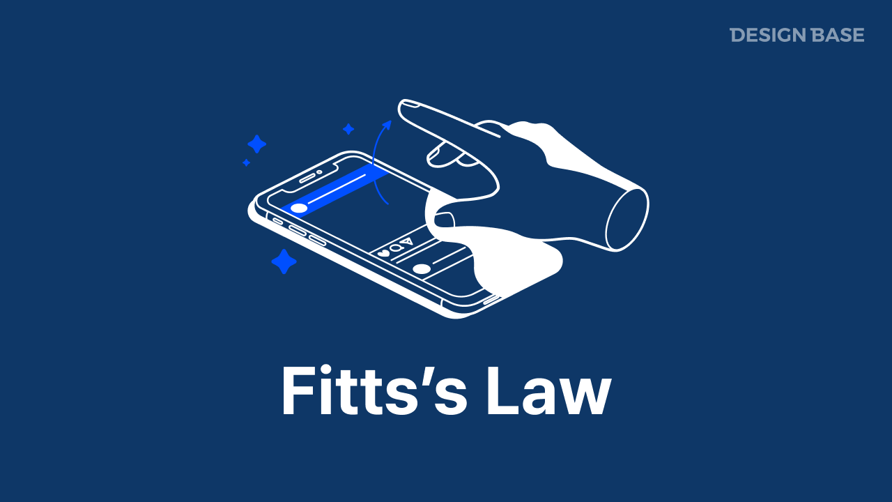 피츠의 법칙(Fitts’s Law) | 디자인베이스